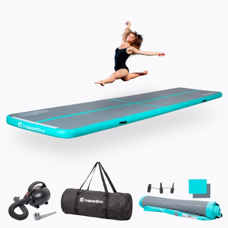 Saltea Gimnastica Gonflabila inSPORTline Airstunt 300 x 100 x 10 cm ...